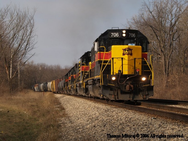 IAIS Railfans Photo Gallery :: Rockdale & Joliet Areas :: IAIS_706_CBBI_Eastbound_from_Joliet_by ...